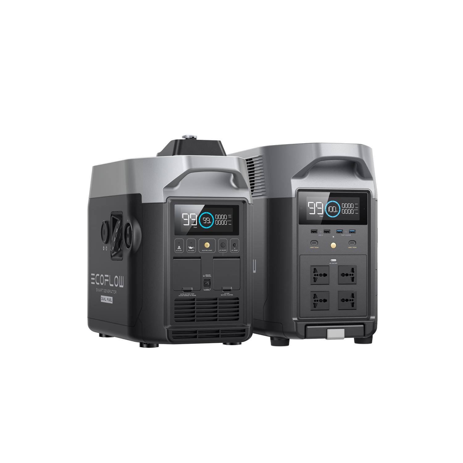 EcoFlow DELTA Pro + Smart Generator (Dual Fuel) | EcoFlow South Africa