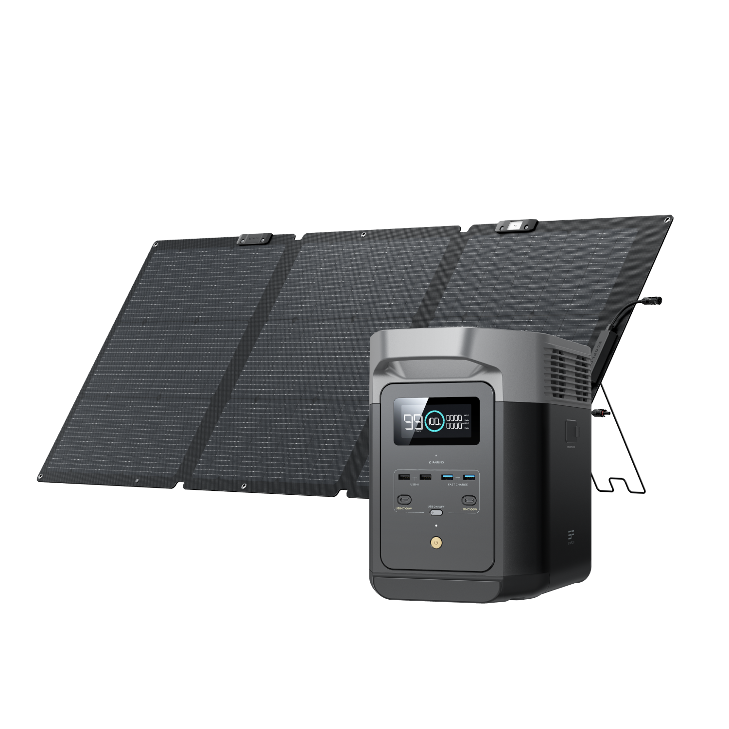 EcoFlow DELTA 2 Solar Generator (PV160W) | EcoFlow South Africa