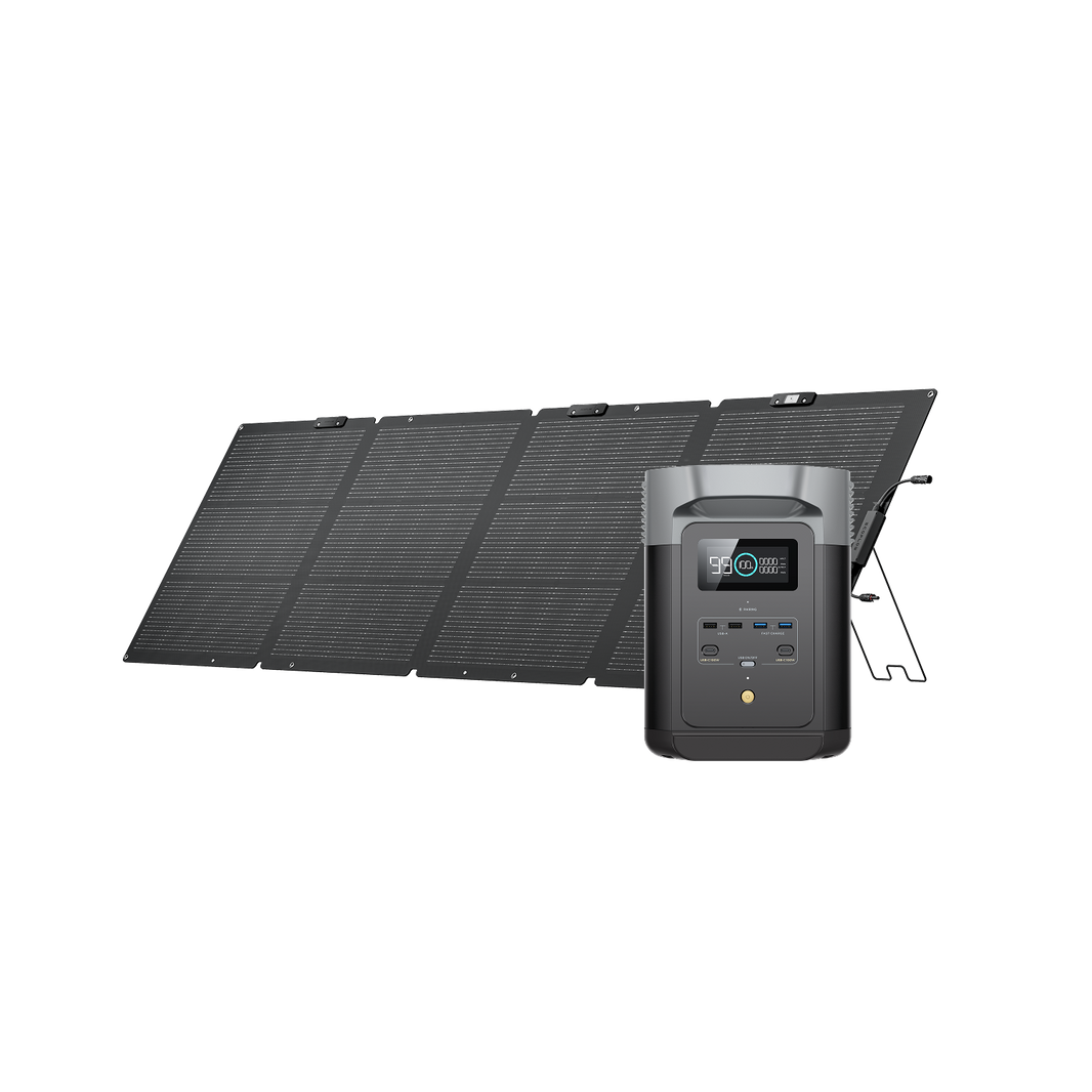 EcoFlow DELTA 2 Solar Generator (PV220W) | EcoFlow South Africa